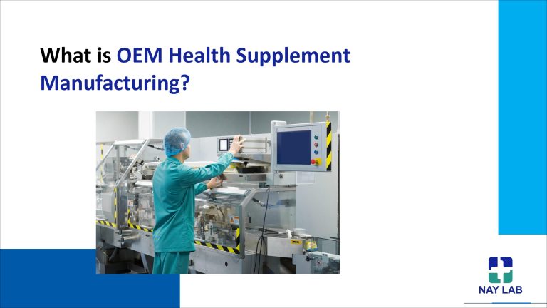 What is OEM Health Supplement Manufacturing? - Protechhs